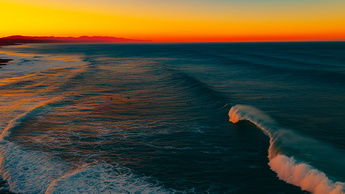 Waves of Light – Cinematic Ocean