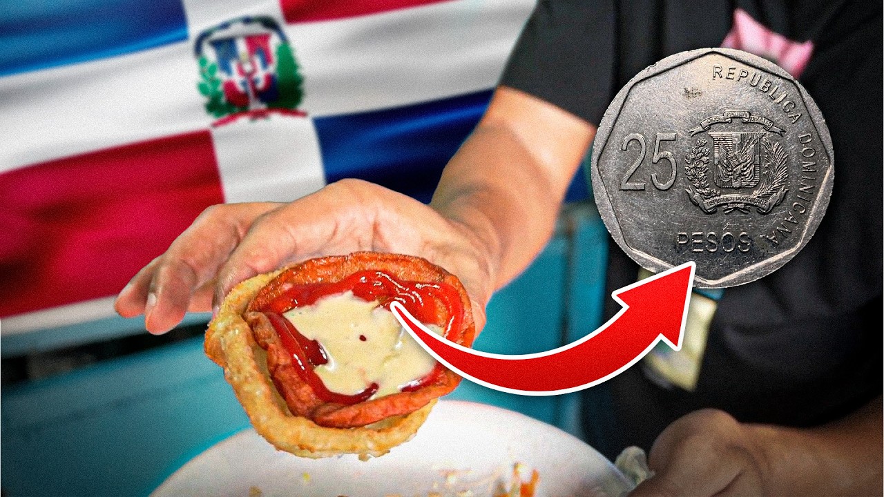 Probando la comida callejera en La Romana RD | ¡Toda una delicia!🇩🇴