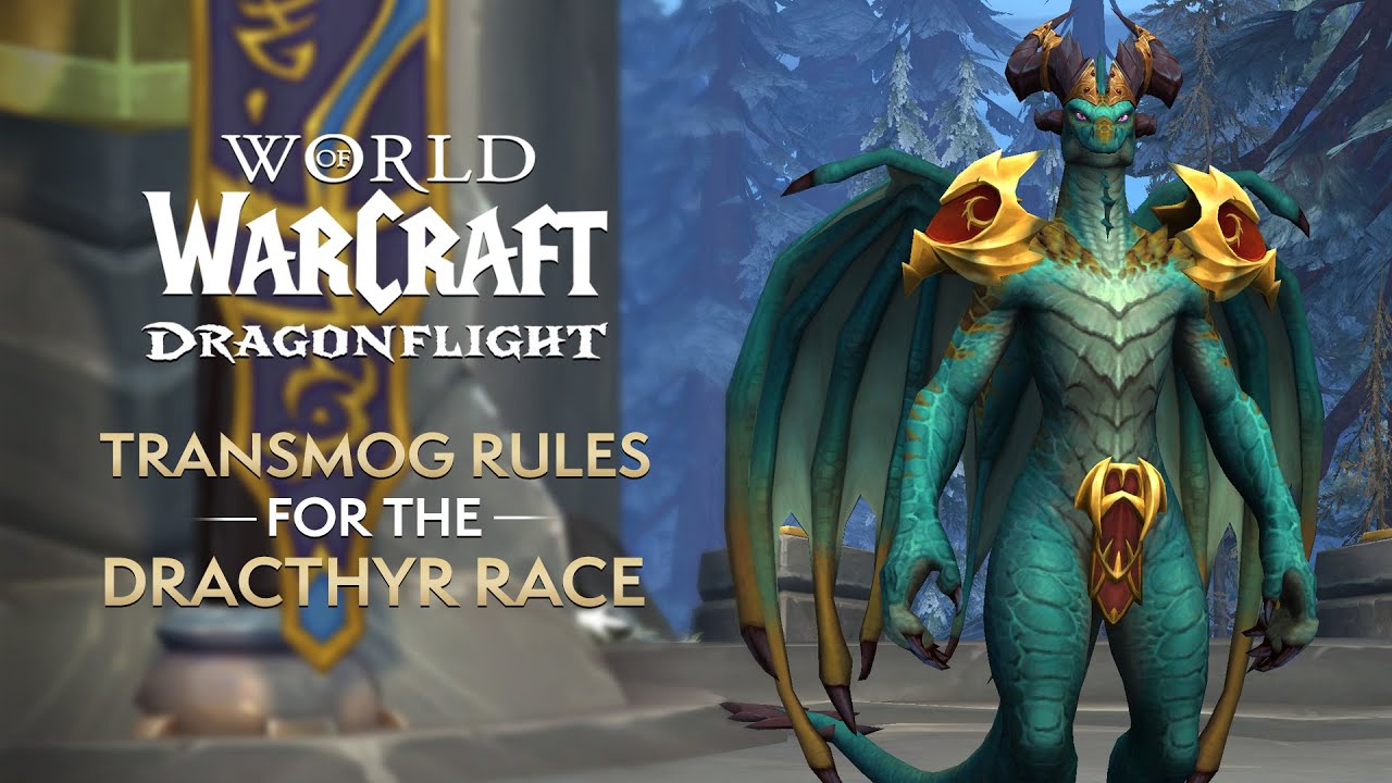 How does TRANSMOG work for the Dracthyr race? Full overview ...