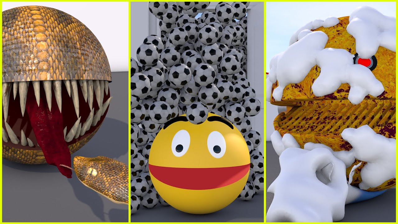 Pacman & robot Pacman & Venom Pacman fails and glitches