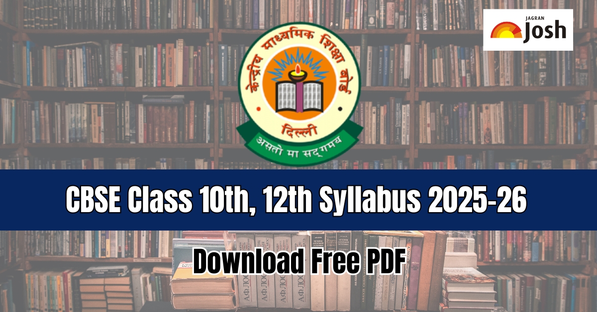 CBSE Board Syllabus 2025-26: Download Subject-Wise PDFs For FREE