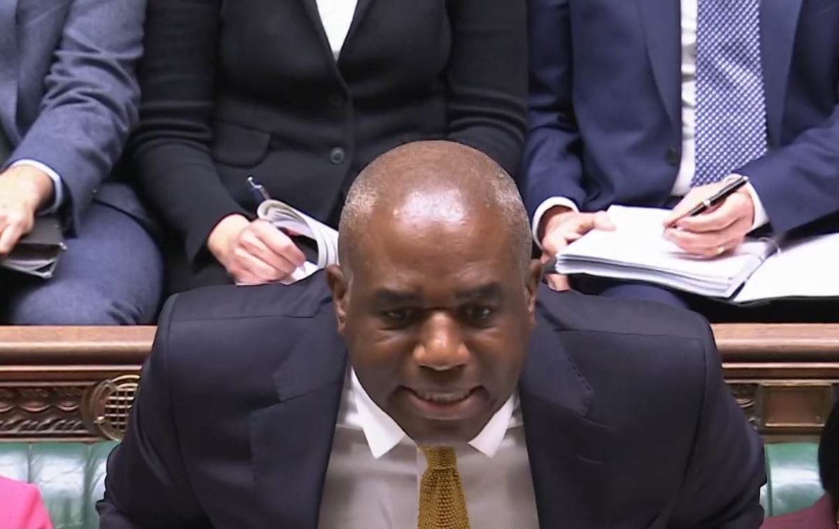 David Lammy in fiery PMQ's clash over release of migrant sex offender