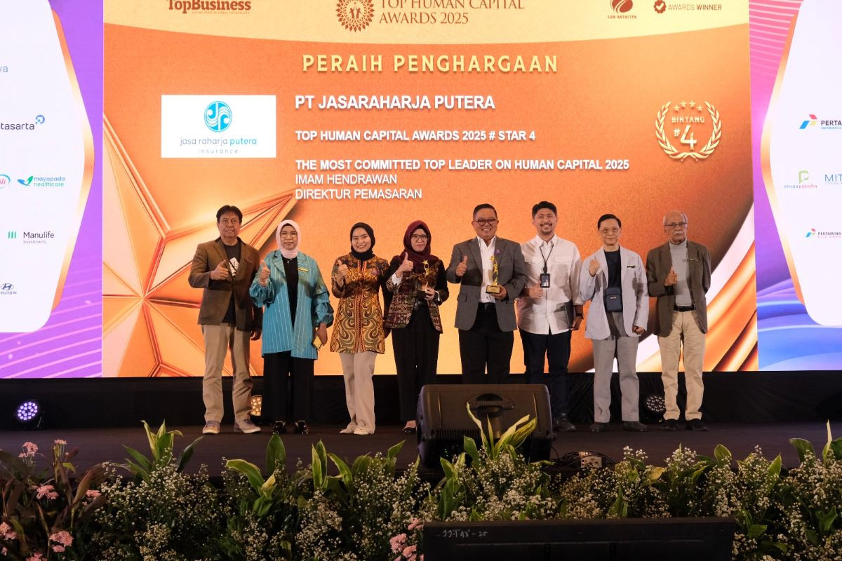 JRP Insurance Raih 2 Penghargaan Sekaligus di Ajang TOP Human Capital ...