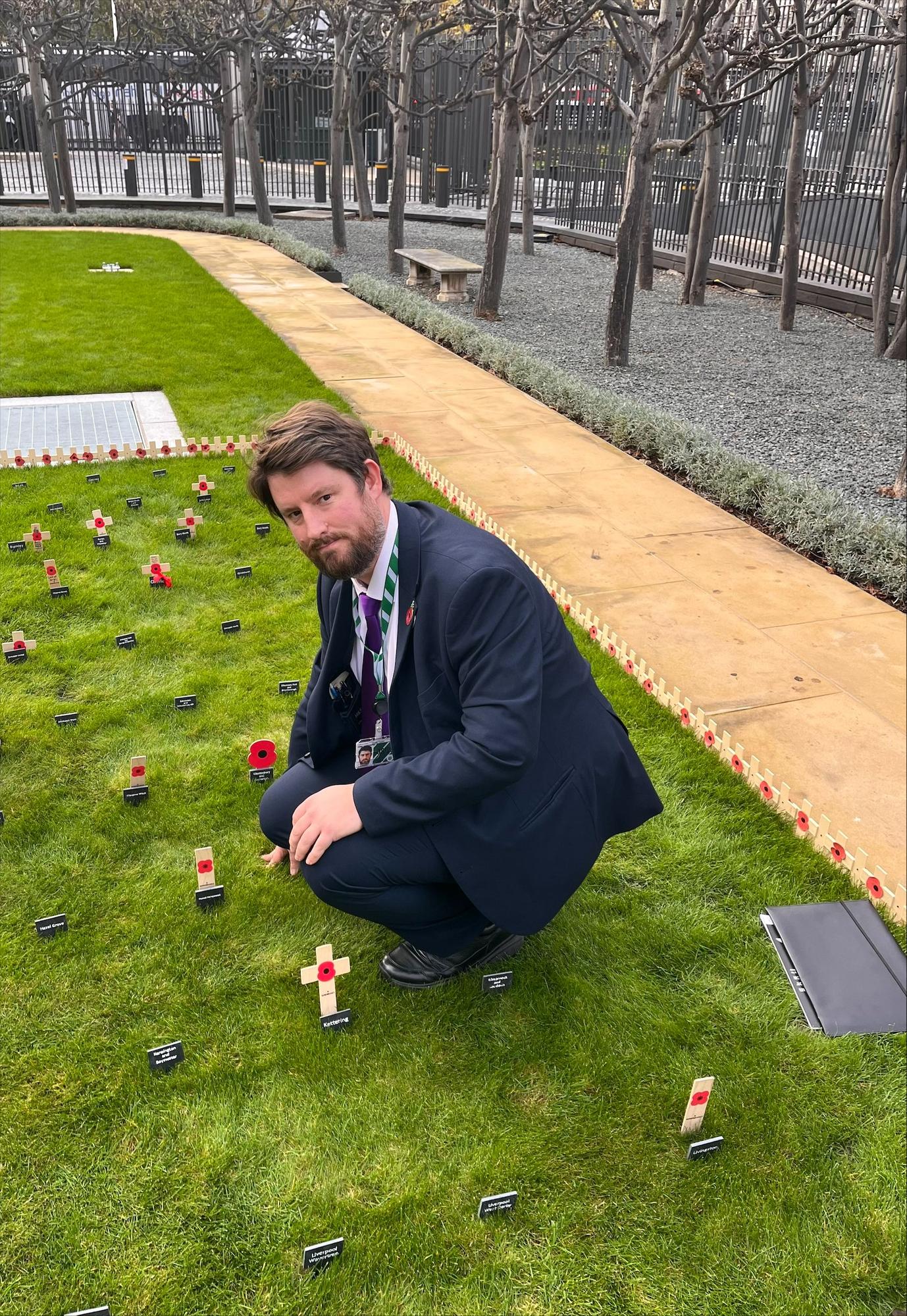 David Taylor MP honours local heroes ahead of local Remembrance services