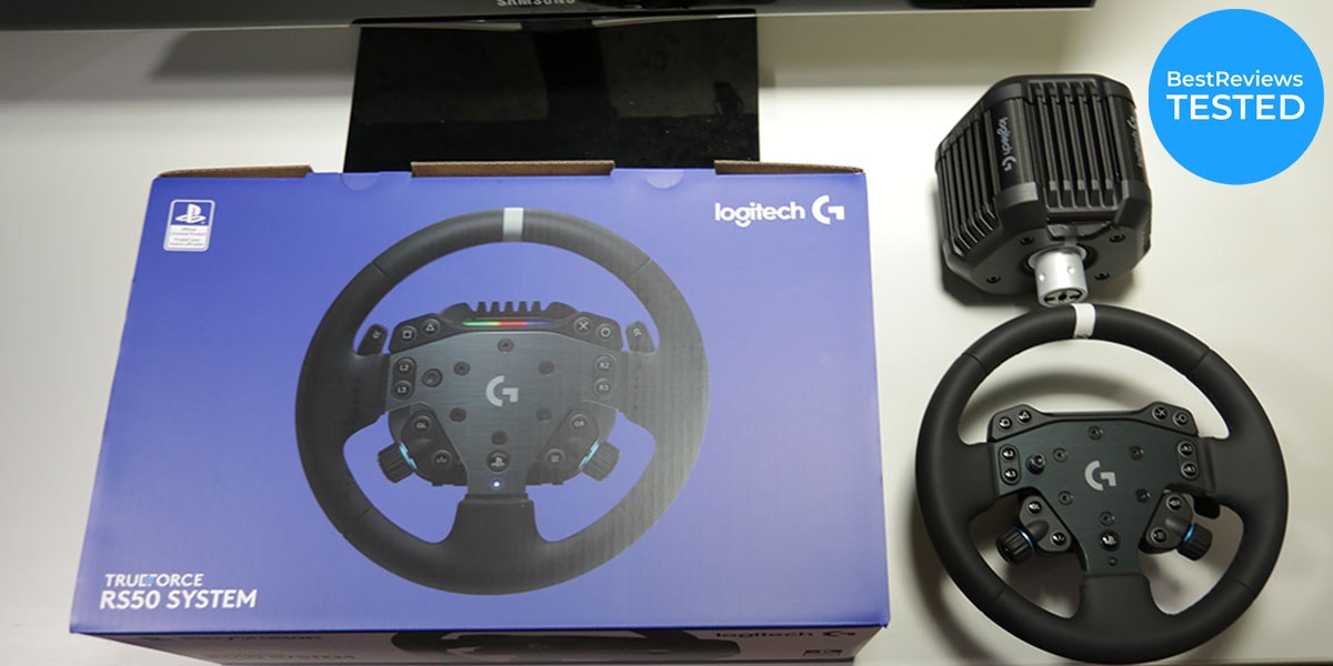 Logitech G RS50: A three-piece sim racing setup for an immersive ...