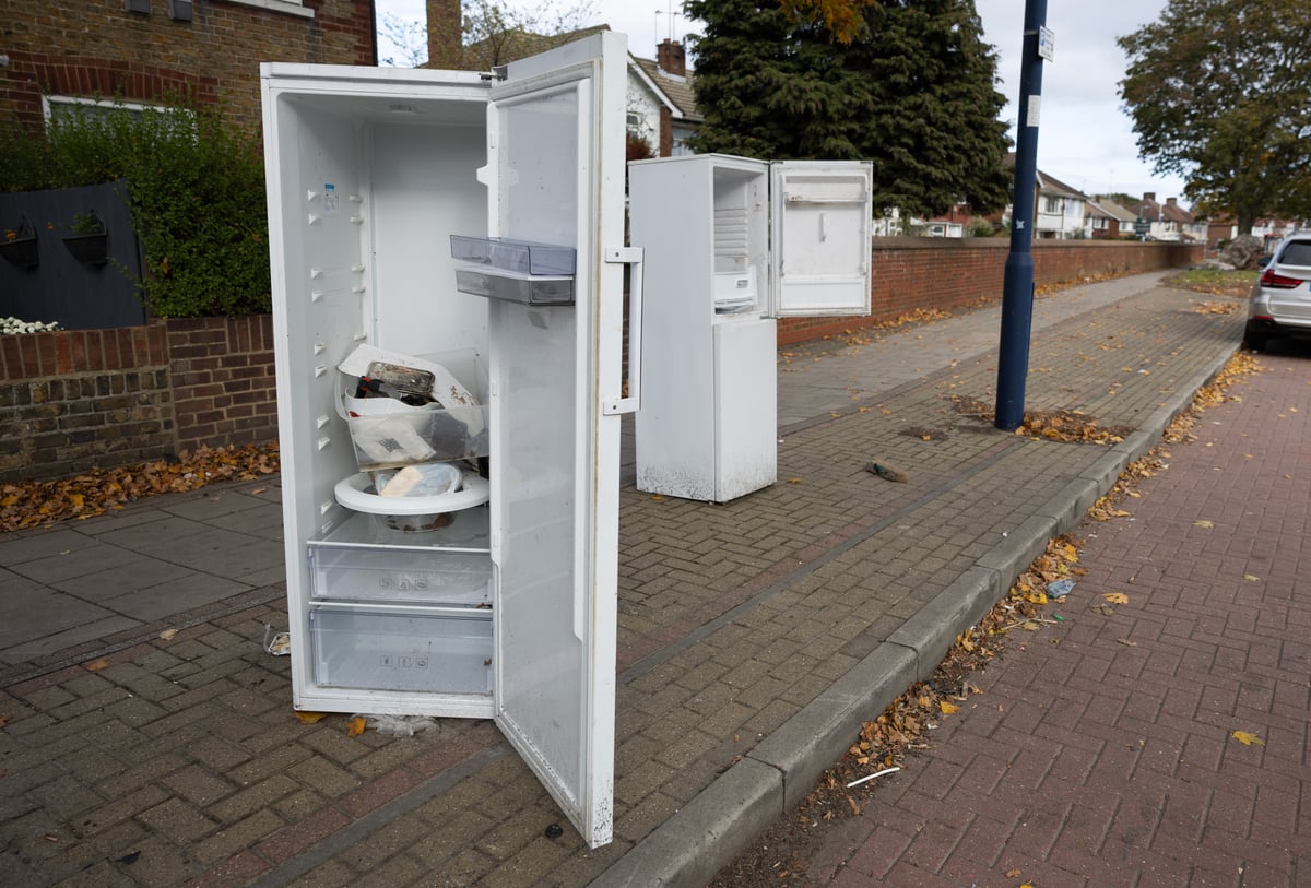 'It’s disgusting here': The west London area plagued by fly-tipping