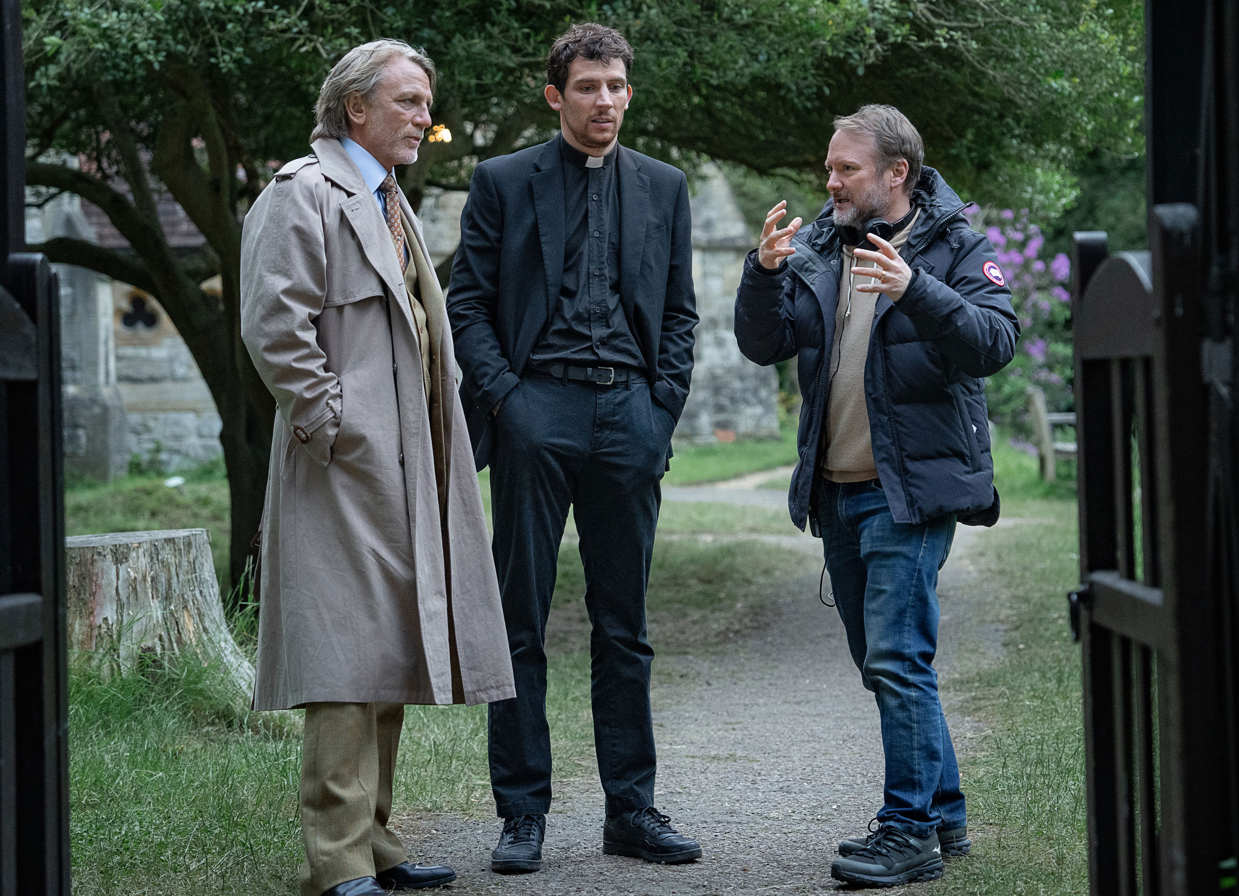Daniel Craig, Rian Johnson interview: ‘Wake Up Dead Man'