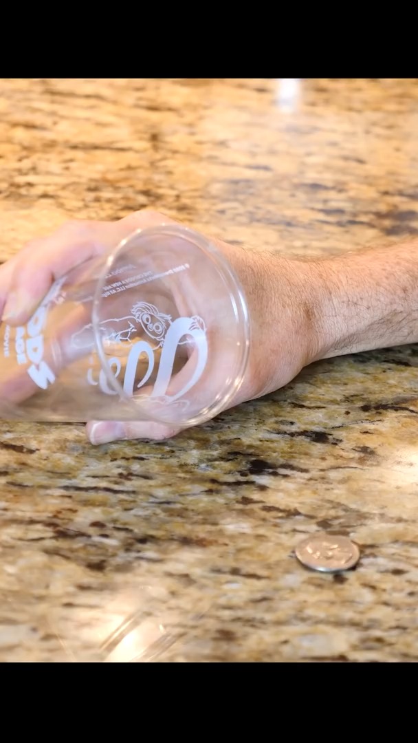 The coin doesn’t jump by magic, it’s physics!