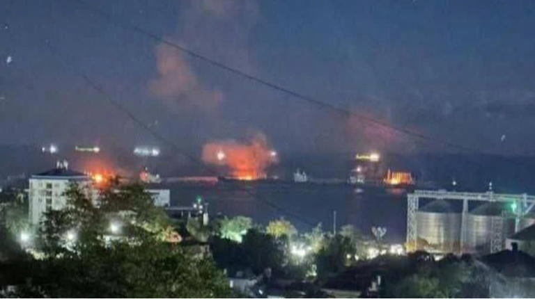 Russia's Tuapse port and oil refinery shut down after drone attacks ...