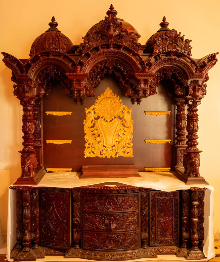 Elegant Sanctuaries: Redefining Prayer Corners with Pooja Unit Designs