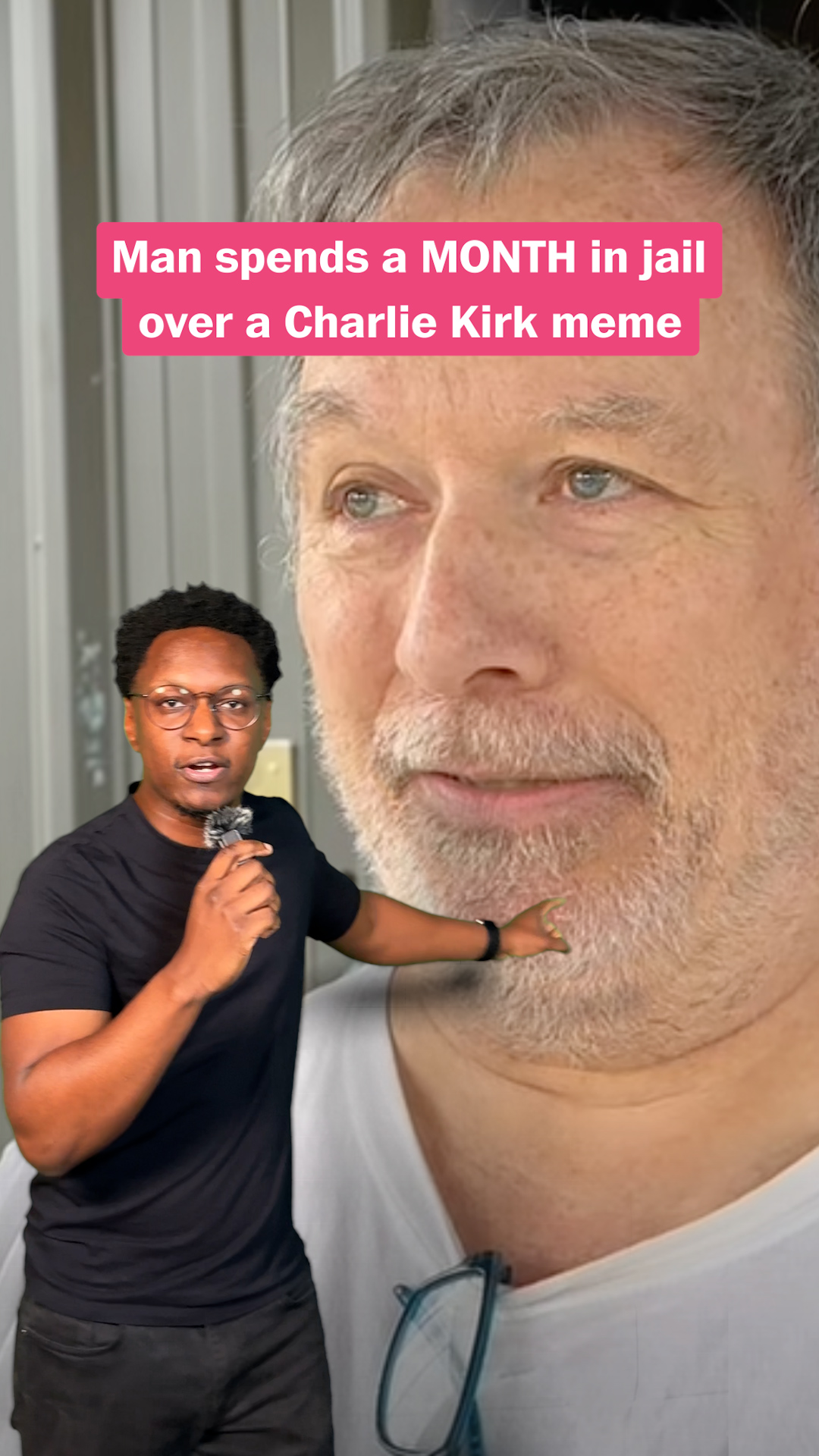 Man spends a month in jail over a Charlie Kirk meme