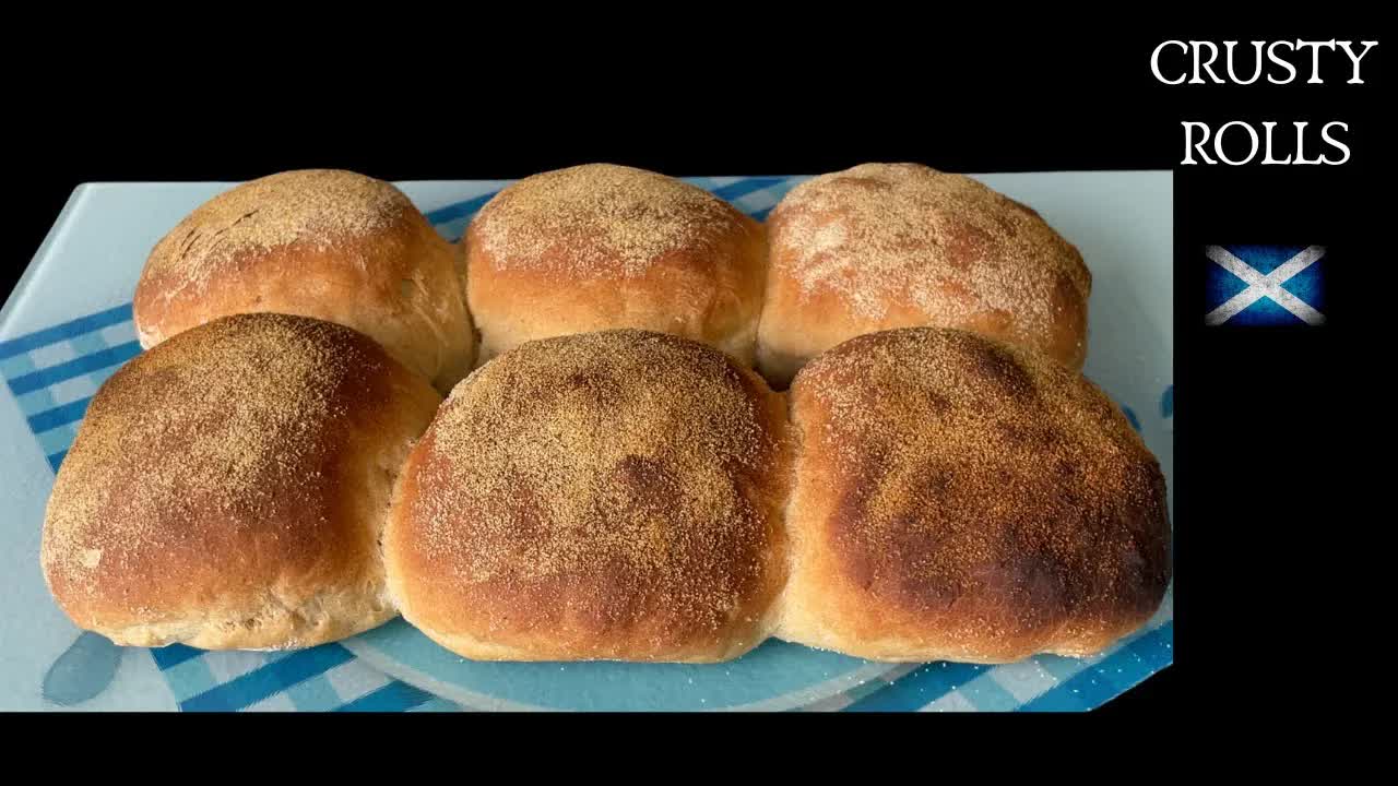 Crusty Rolls | Scottish Bread Rolls Recipe