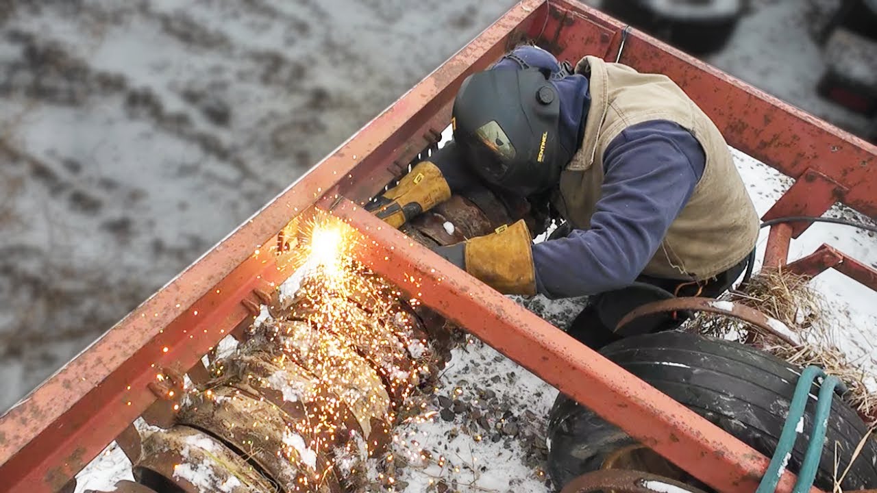 DIY Farm Hack: Cutting a Large Cultimulcher