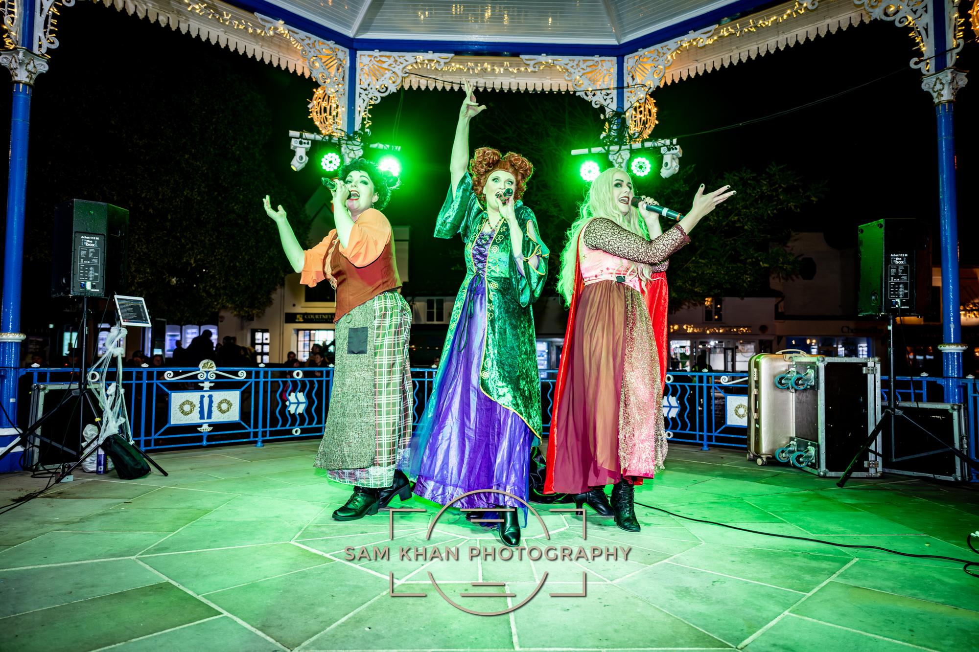 Hundreds flock to Horsham town centre for 'Hocus Pocus' fun