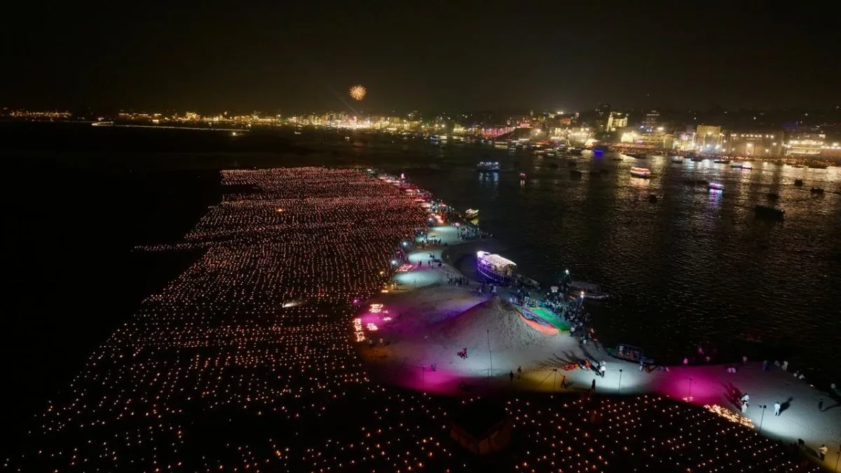 Kashi glows with 15 lakh diyas as Dev Deepawali lights up Ganga ghats