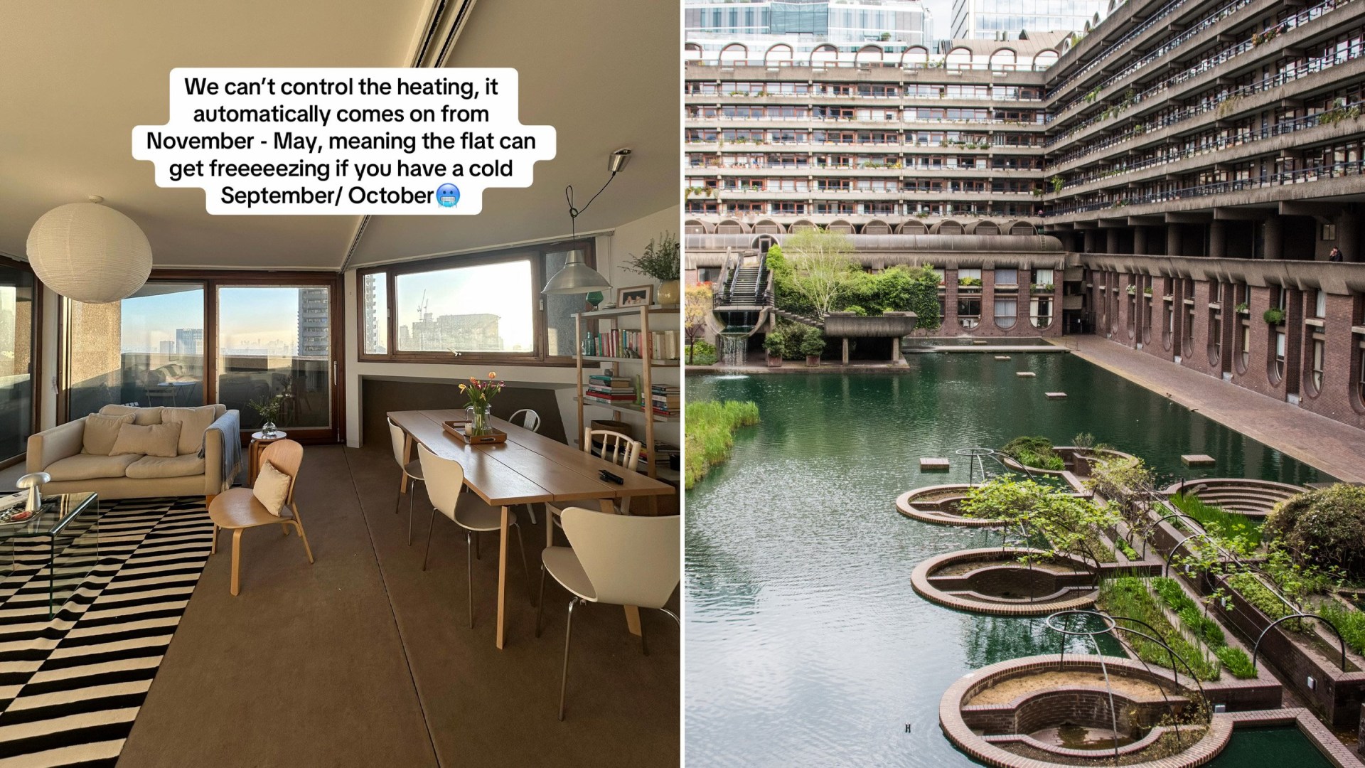 Life inside London's iconic Barbican Estate revealed