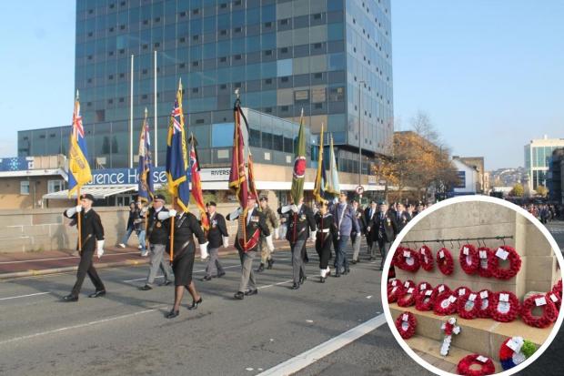 Newport's remembrance events and road closures 2025
