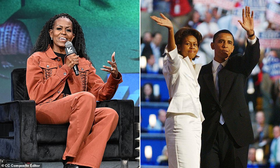 Michelle Obama admits that she never wanted Barack to be a politician