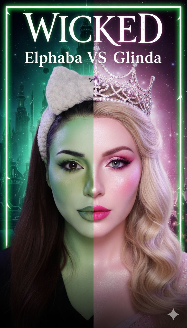 Elphaba VS Glinda Wicked’s Legendary Rivalry in Full Cosplay Glory