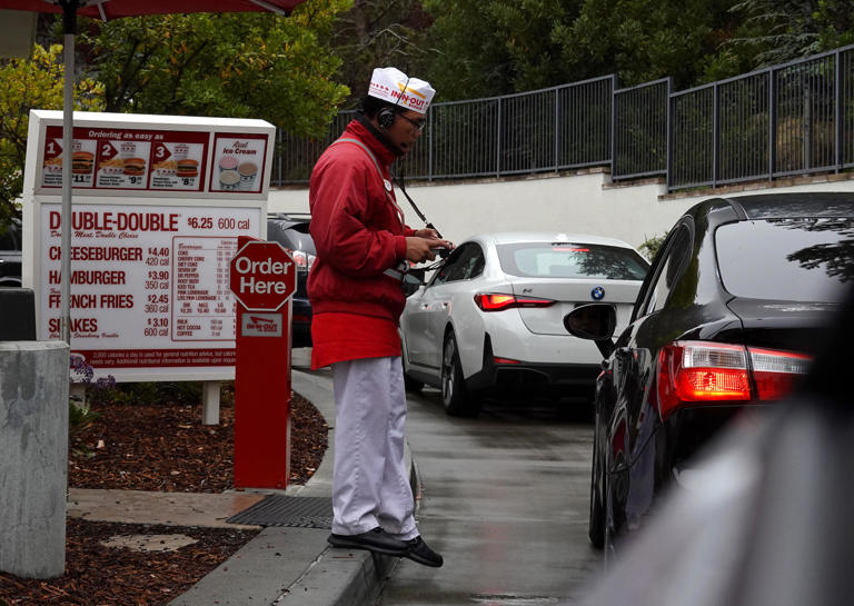 In-N-Out in Alhambra Reopens with Double Drive-Thru Design