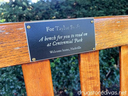 The Taylor Swift Bench In Centennial Park: Everything you need to know