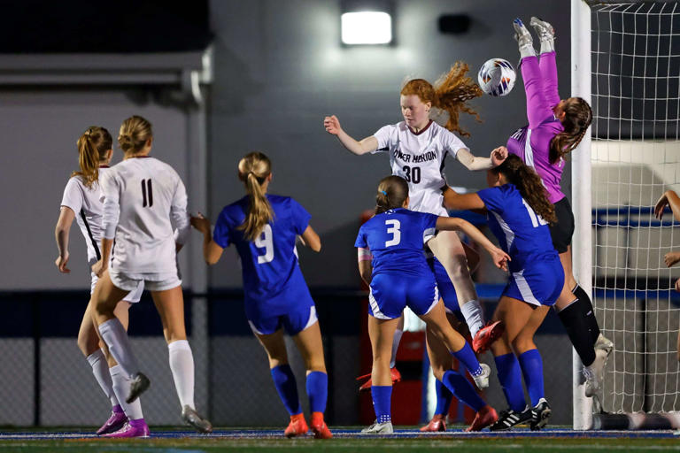 Nazareth girls soccer moves into state quarterfinals on Ayala’s goal in ...