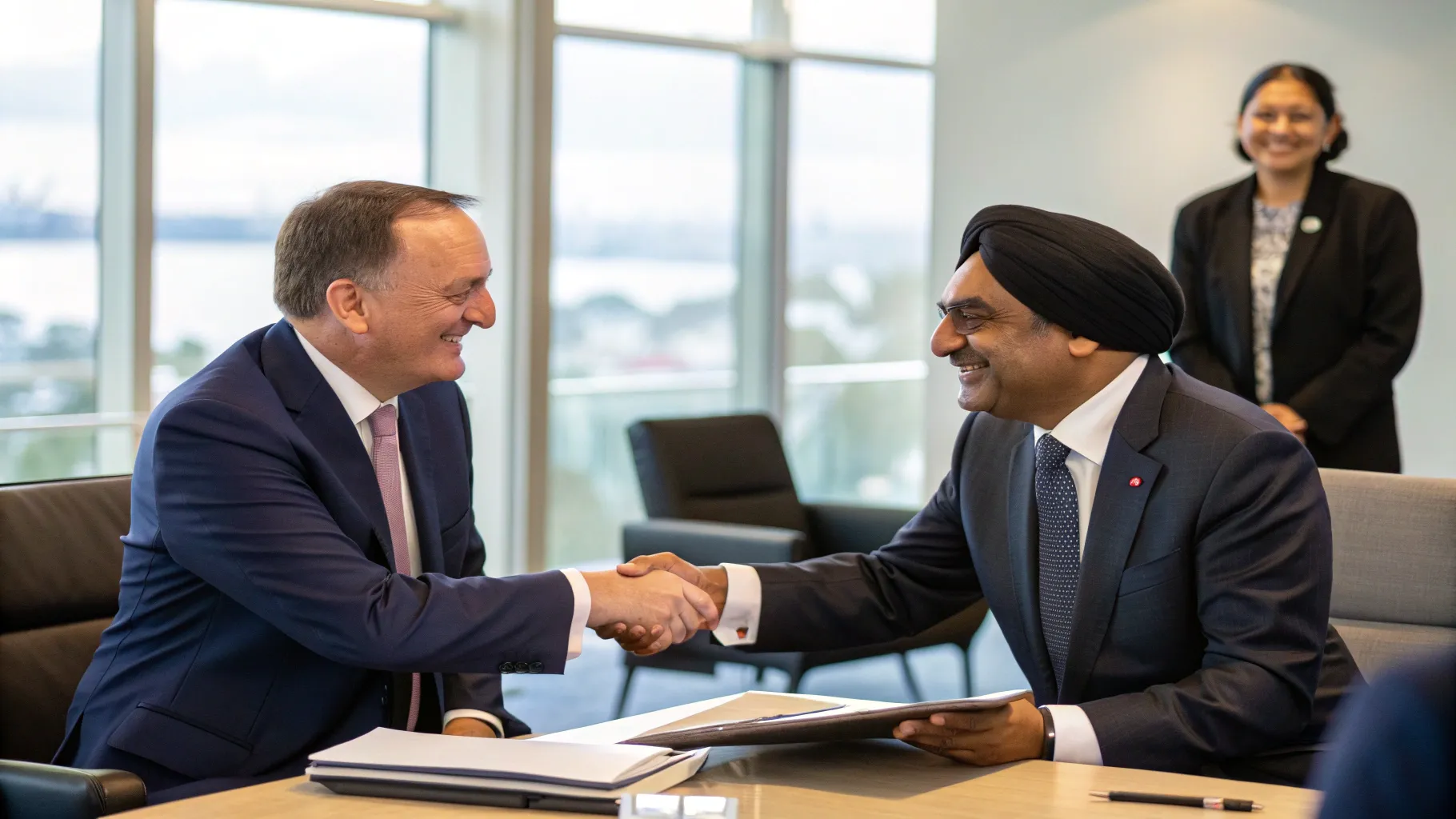 India, New Zealand Advance Trade Talks
