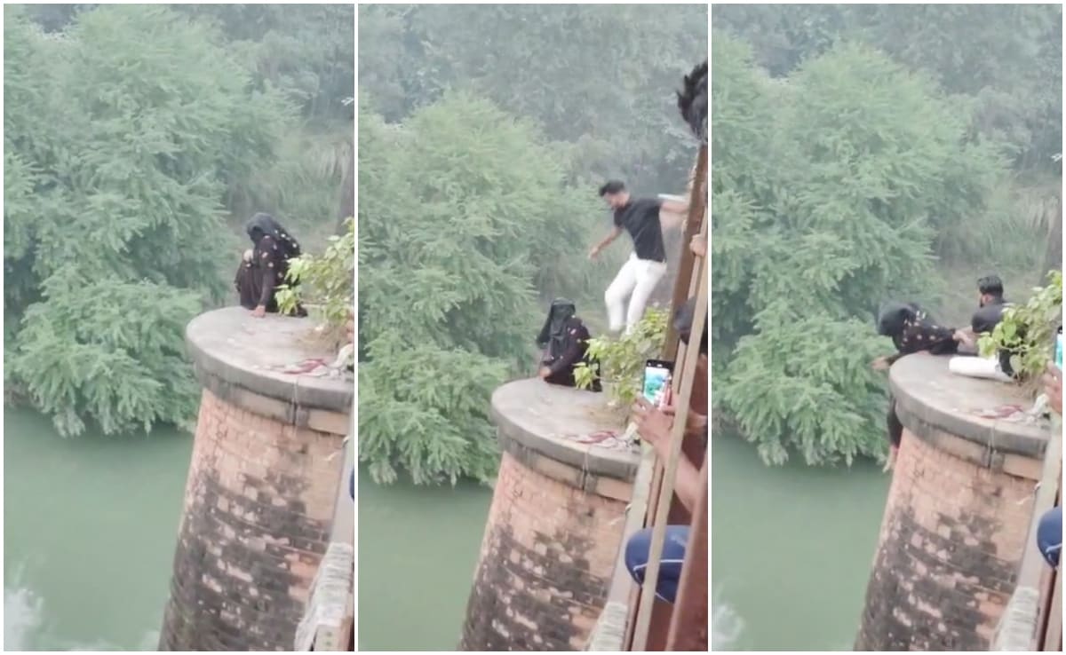 UP Man Leaps, Grabs Woman's Hand Just As She Jumps Off Bridge, Saves Her