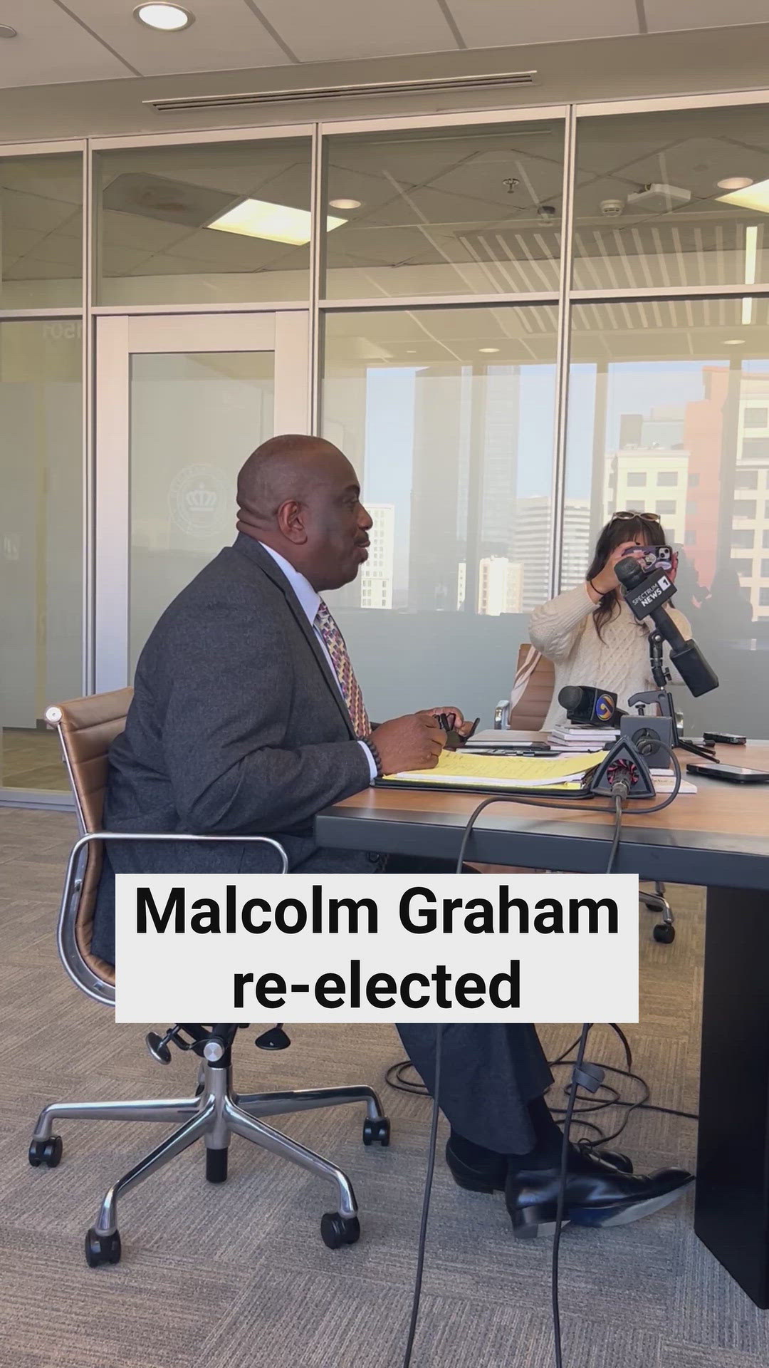Malcolm Graham discusses his re-election to Charlotte City Council