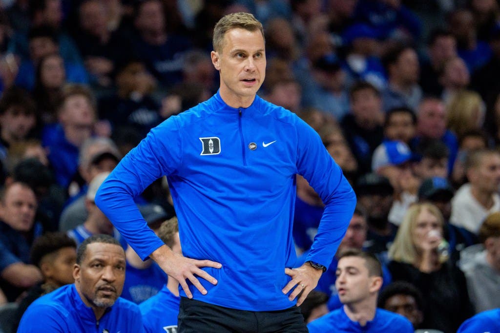 Duke HC Jon Scheyer Duke HC Jon Scheyer makes feelings clear after Blue ...