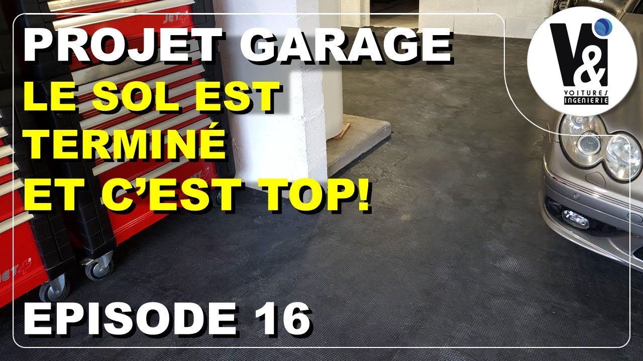 J'ai enfin un garage de rêve!