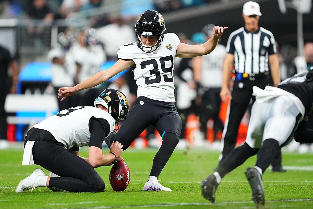 Jaguars kicker Cam Little boots 67-yard field goal, longest ever outdoor
