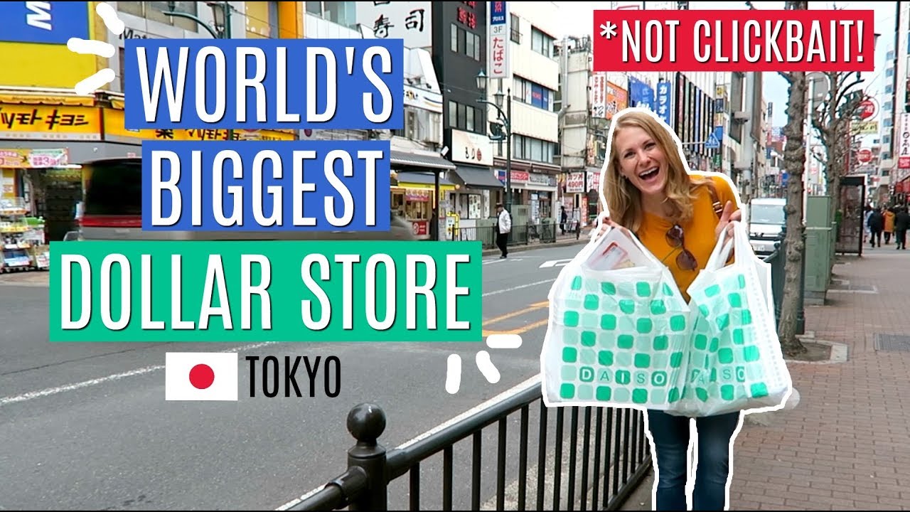 Shopping world's biggest dollar store (and organizing a mini Japanese ...