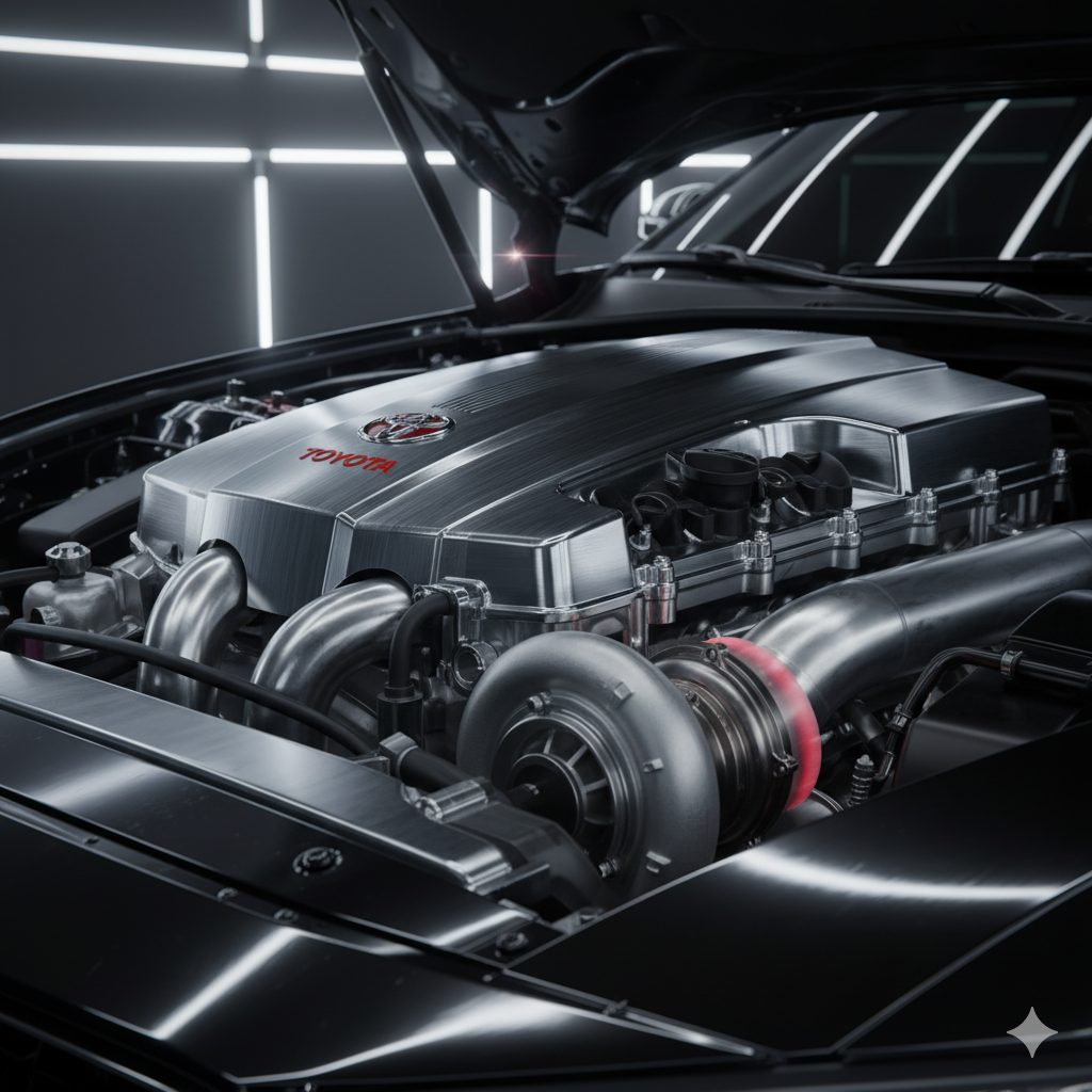 Toyota’s New Turbo Four Takes Shape