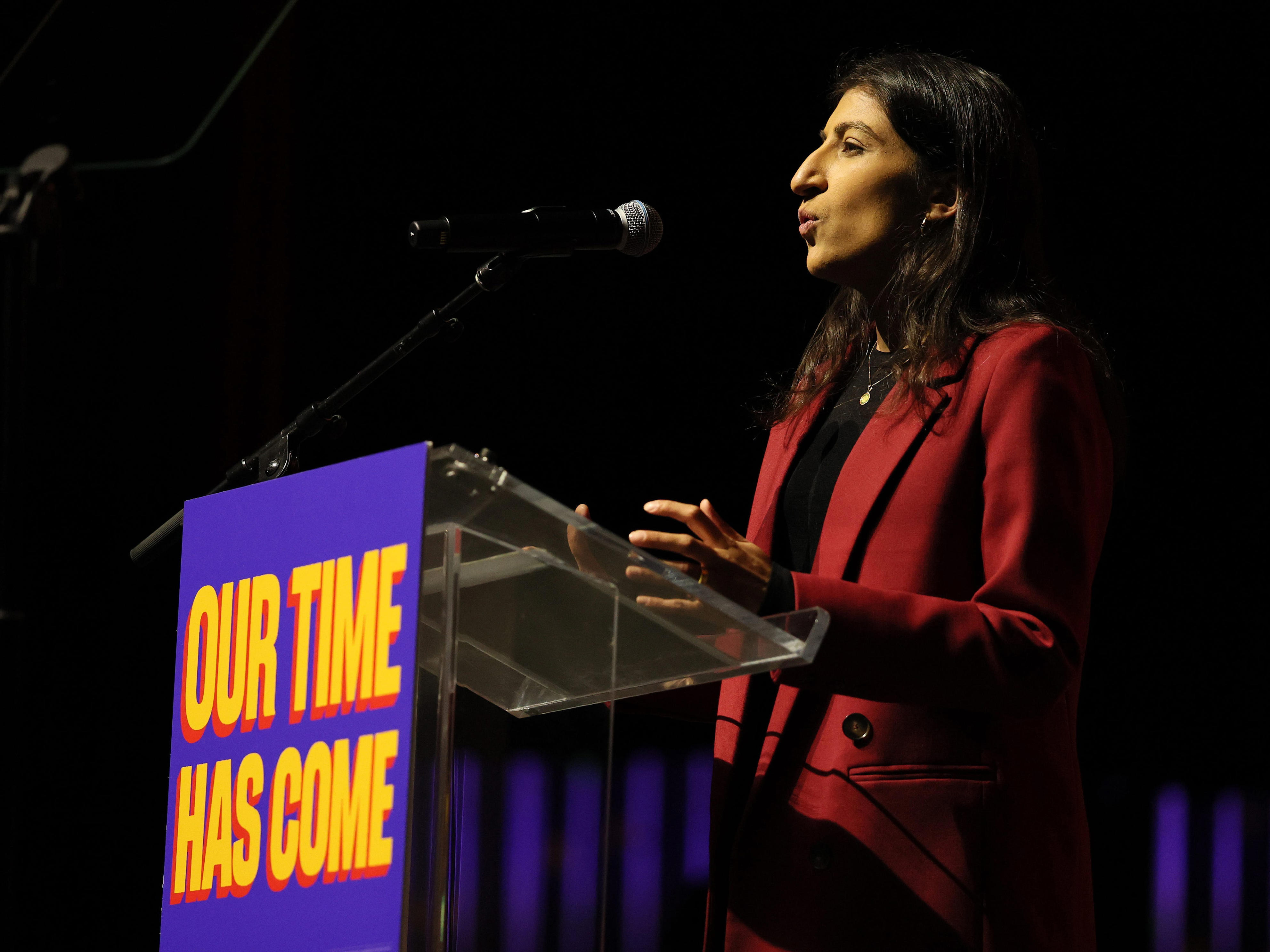 Ex-FTC chair Lina Khan joins Mamdani's transition team, calling his victory a rebuke of ...