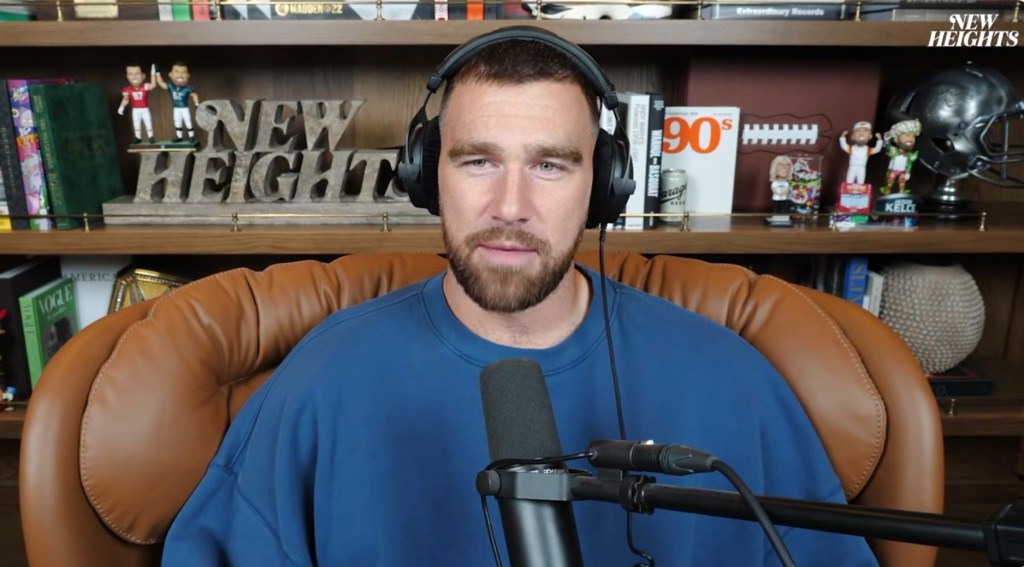 Travis Kelce plays coy about his plans for bye week with Taylor Swift