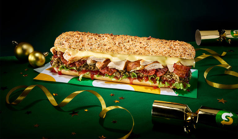 Subway unveils new Christmas menu with festive treats