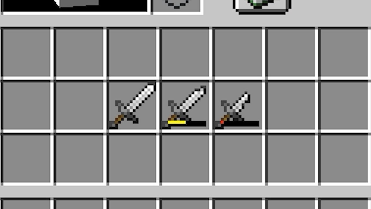 Minecraft Visual Tool Durability