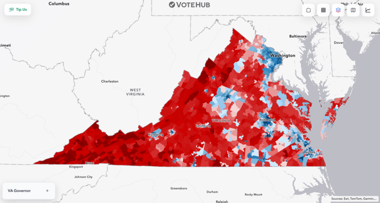 Virginia results map shows where Abigail Spanberger won election