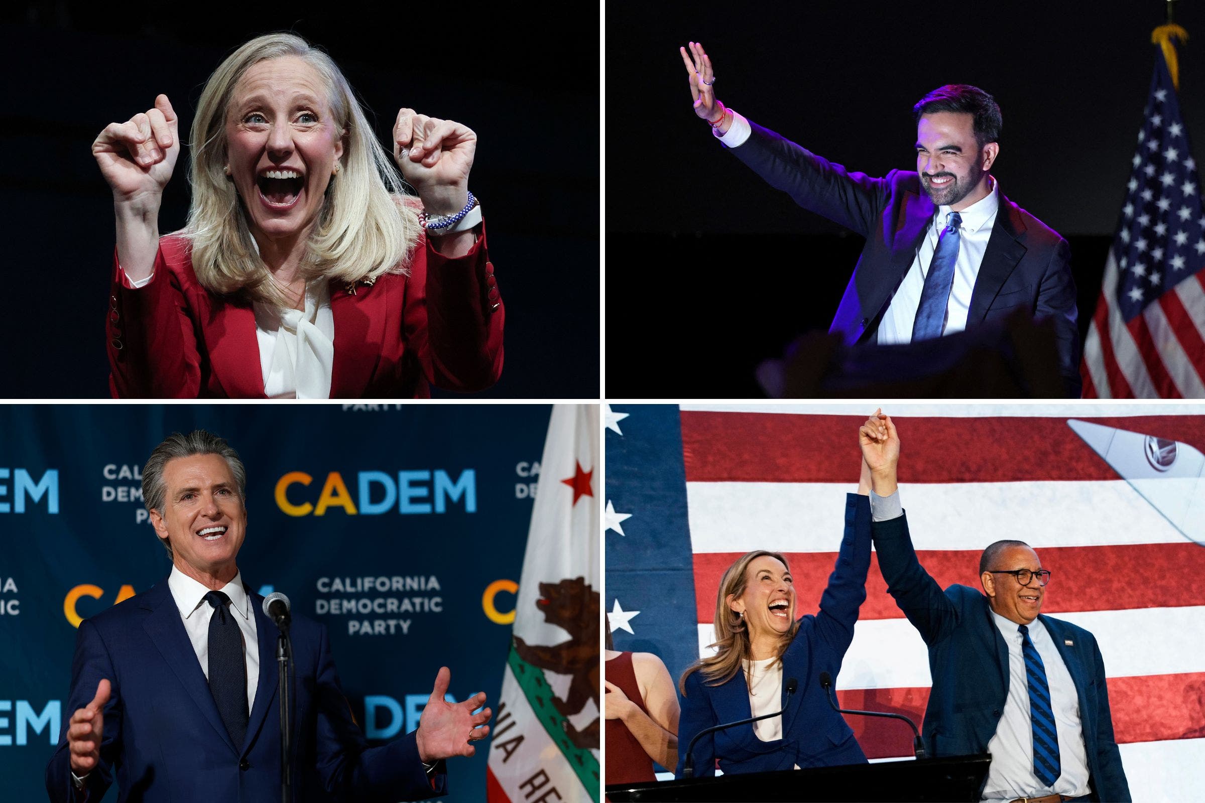Full list of Democratic victories as party pulls off upsets nationwide
