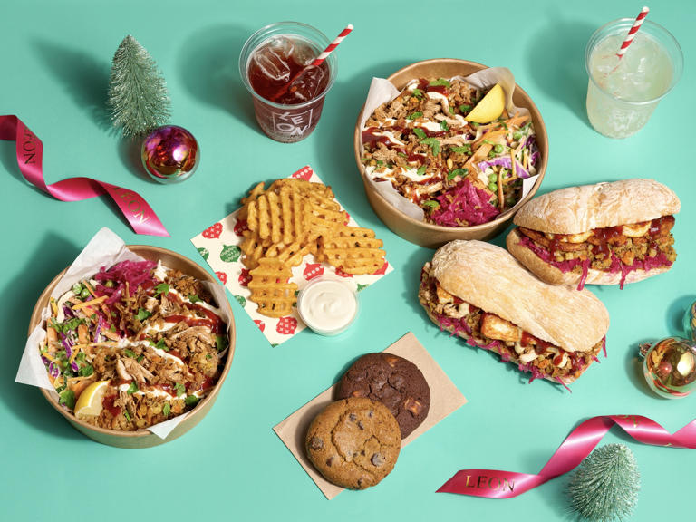 LEON’s new festive menu turns Christmas classics upside down