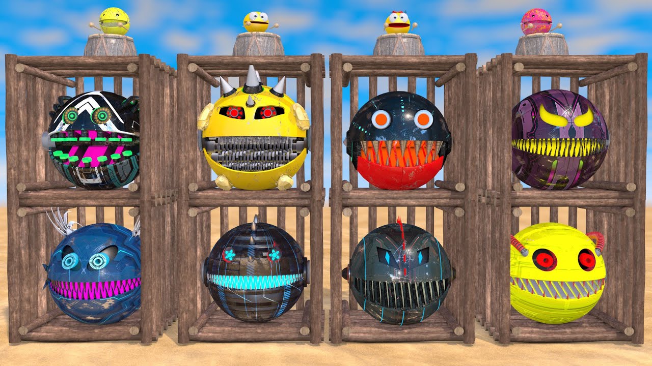 POWER PACMAN VS KILLER ROBOT PACMAN – BATTLE MODE #powerpacman # ...
