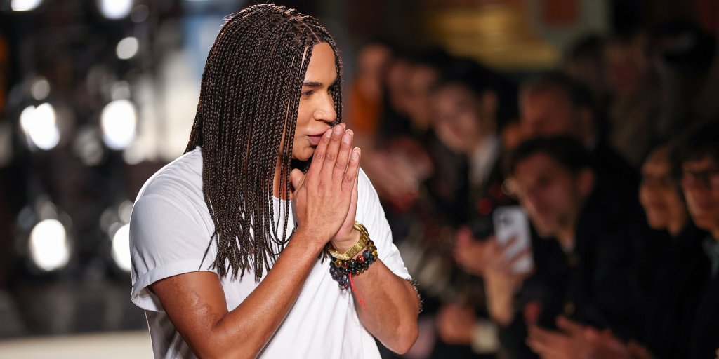 Après 14 ans de règne, Olivier Rousteing fait ses adieux à Balmain