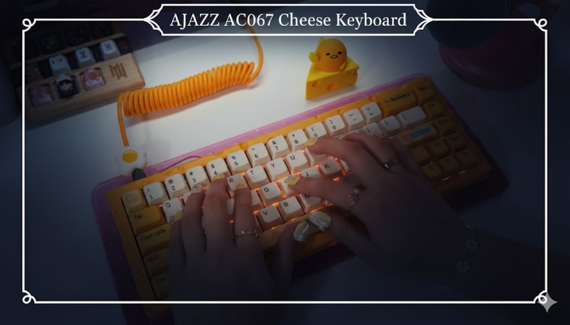 AJAZZ AC067 Cheese Keyboard | Unboxing, Mods & Review