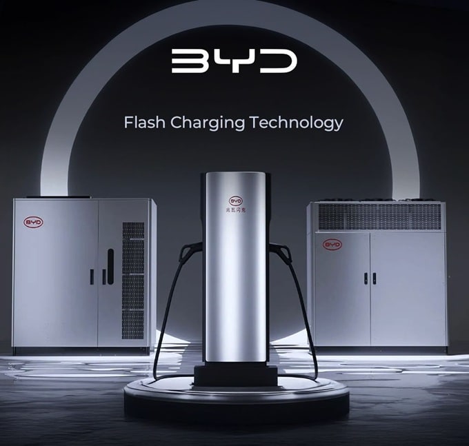 BYD Flash Charging Technology: ricarica ultra-rapida da 1 MW per 400 km ...