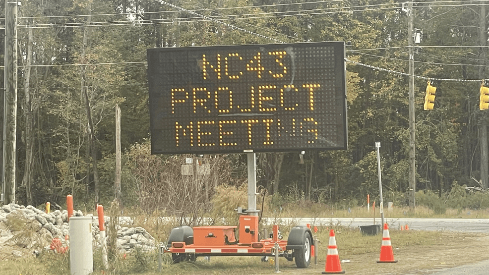 NCDOT to update public on N.C. 43 Connector project in Craven County