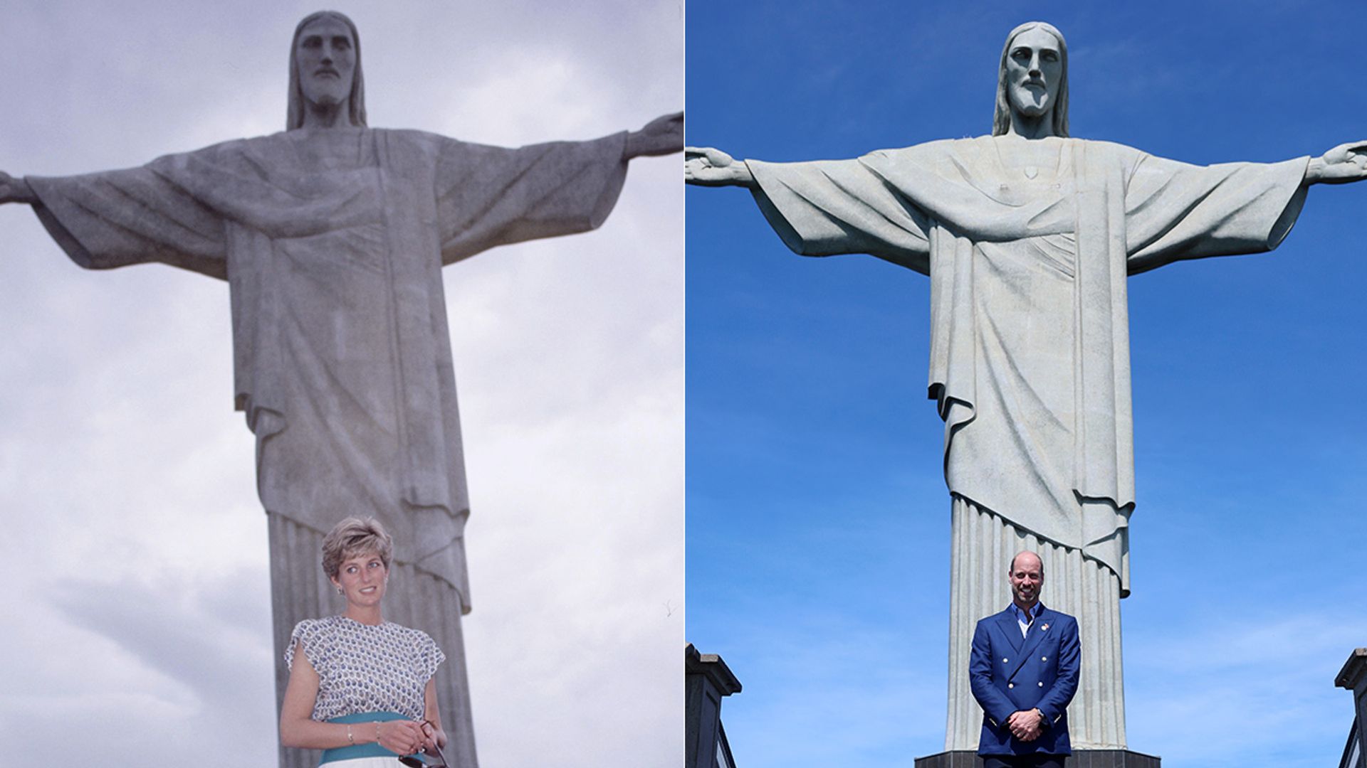 Prince William follows in Princess Diana's footsteps with iconic Rio de ...