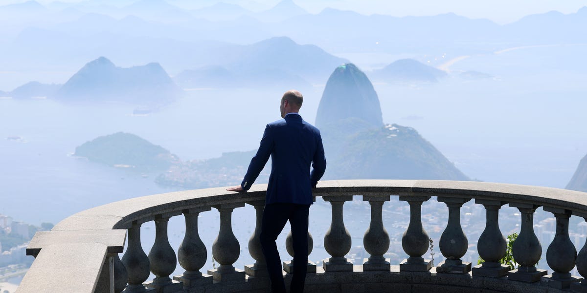 Prince William Follows in Princess Diana’s Footsteps in Brazil