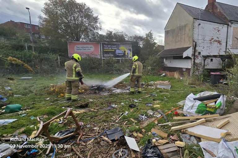 Concern and anger over 'out of control' bonfire on derelict Stapleford ...