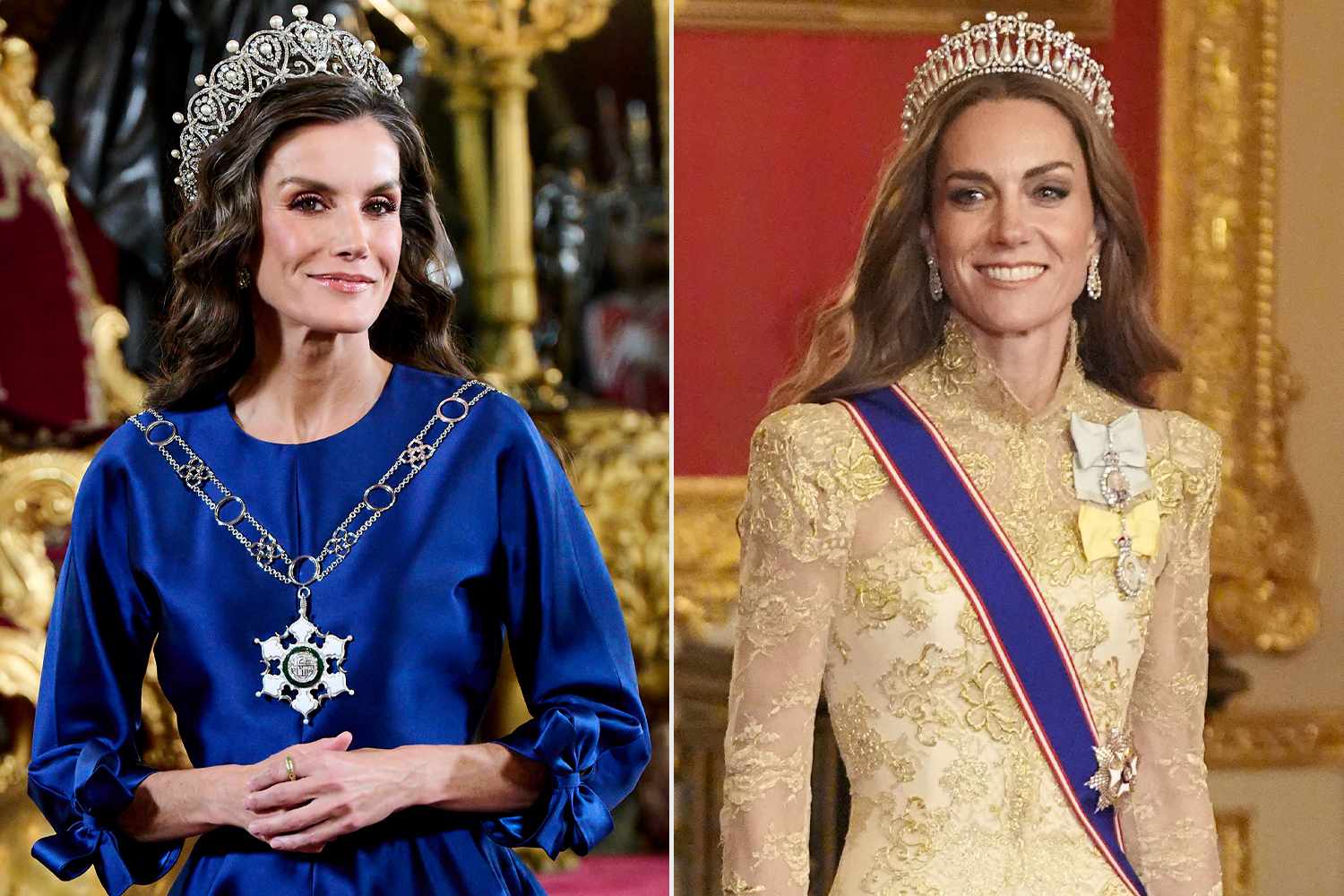 Queen Letizia of Spain Takes a Style Cue from Kate Middleton with ...